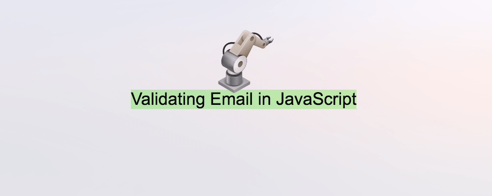 How To Validate The Email Address In Javascript Reactgo