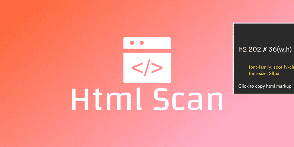 Html Scan Inspect And Copy Html Or Text Reactgo