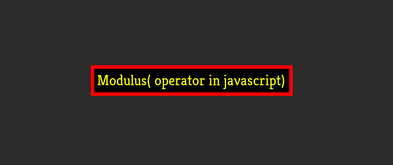 How to use Modulo (%) operator in JavaScript | Reactgo
