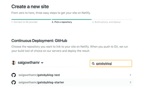 Hosting The Gatsby Blog Build A Blog Using Gatsbyjs And React Reactgo 