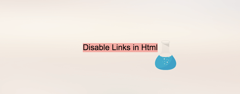 How To Disable Links In Html Reactgo