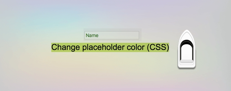 How To Change Input Element Placeholder Color In Css Reactgo