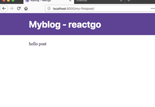 Adding blog posts - Build a blog using Gatsby.js & React | Reactgo