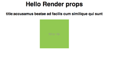 What is Render Props in React | Reactgo