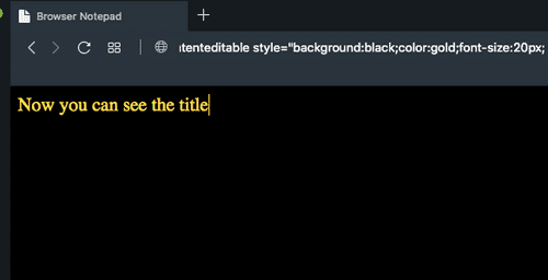 How to use Notepad in Browser with 1 line of Code | Reactgo
